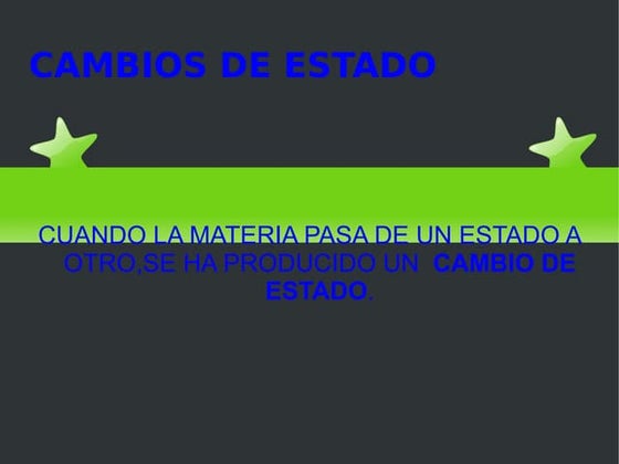 Cambios de estado de la materia pdf | PDF