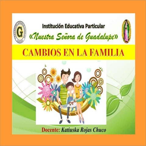 Cambios en la familia | PPTX