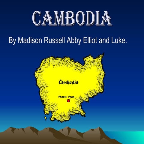 Cambodia Powerpoint | PPT