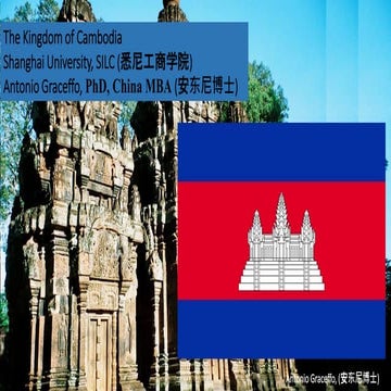 Cambodia Presentation Shanghai University | PPT