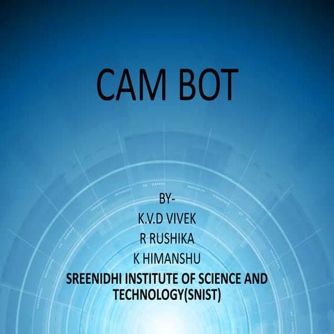 Cam bot | PPTX
