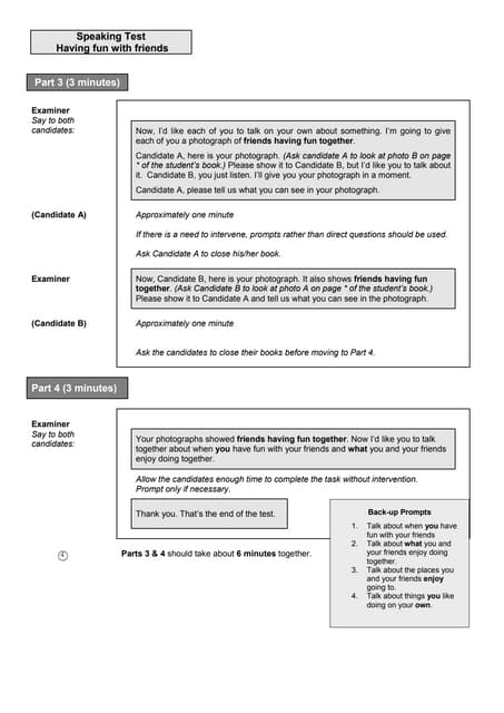 Pet speaking (1) | PDF