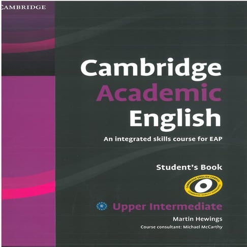 Cambridge academic english upper intermediate student's book ( pdf ...