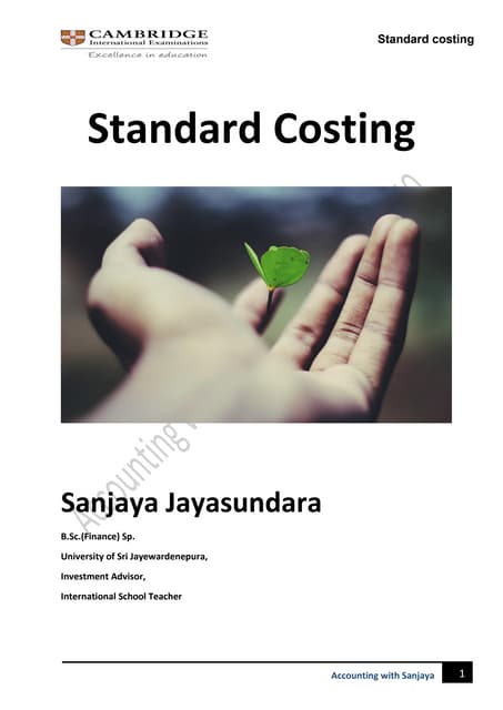 Understanding SAP production order variance | DOCX