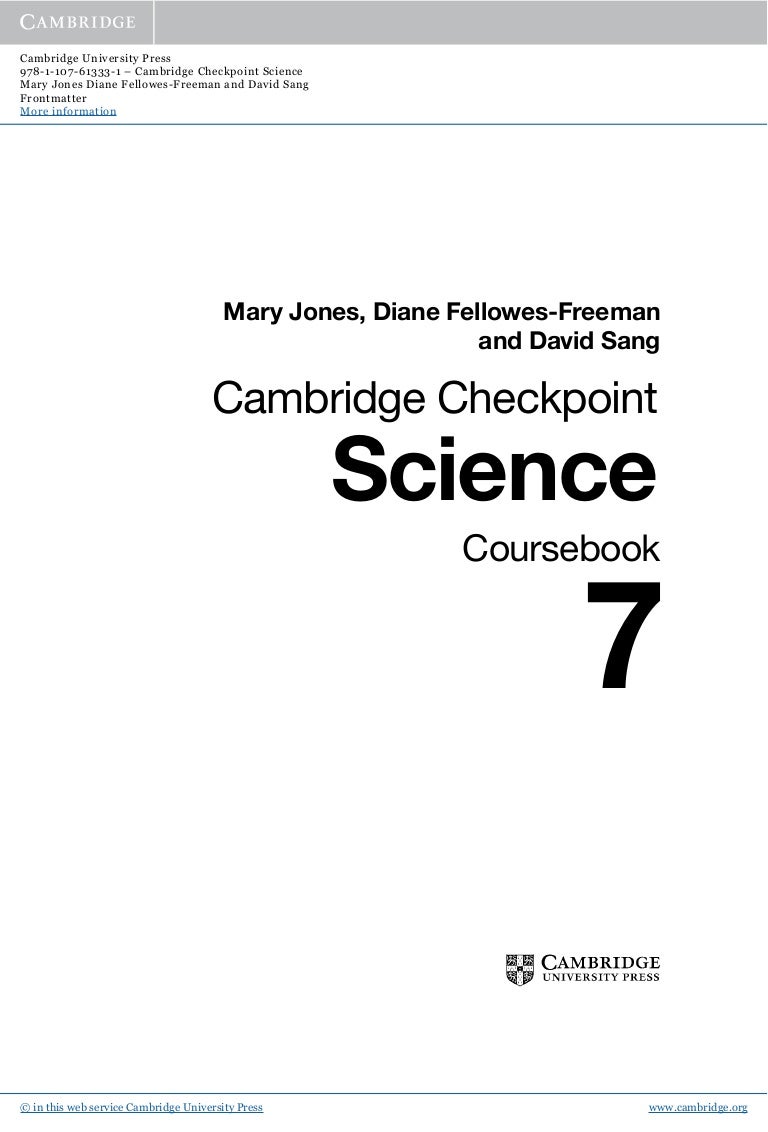 Cambridge checkpoint science_coursebook_7