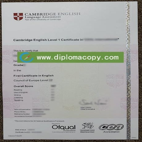 Cambridge FCE Certificate | PDF