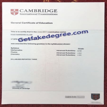 Cambridge GCE certificate IGCSE diploma | PDF