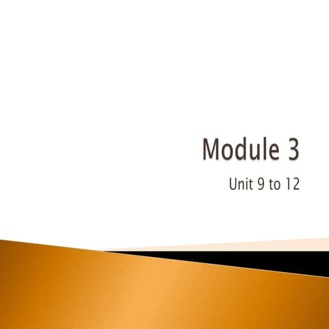 Cambridge grammar module 3 (unit 11,12,13,14) | PPTX