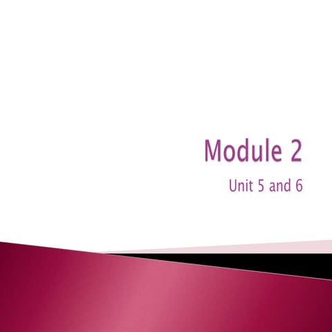 Cambridge grammar unit 5 + 6 | PPTX