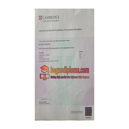 Replacement Certificate of Cambridge IGCSE.pdf