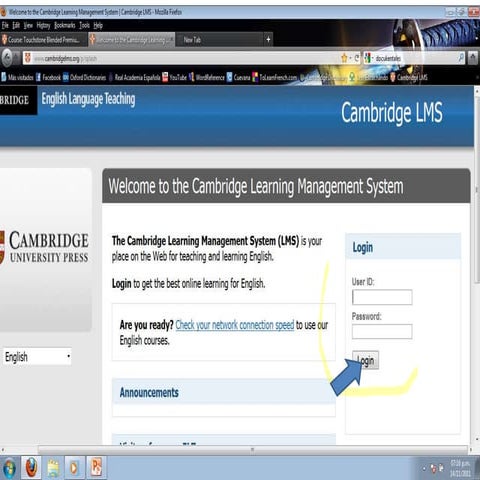 Cambridge lms students tutorial | PPTX | Education