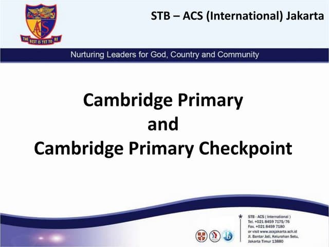 Cambridge checkpoint english p1 specimen 2012 | PDF