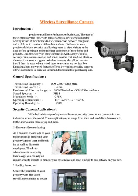 Liminal-F | Fibre Optic Based Perimeter Intrusion Detection System (FO-PIDS) | PPTX | Home ...