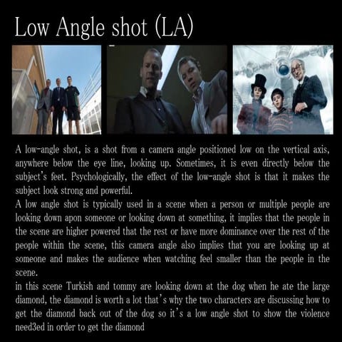 Camera distances and angles | PPT