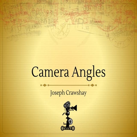 Camera angles | PPT