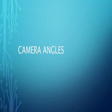 Camera angles | PPT