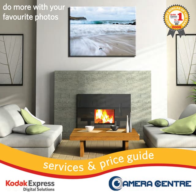 Camera centre services & price guide | PDF