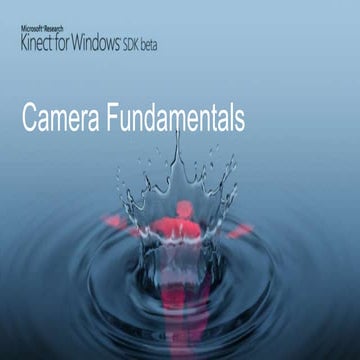 Camera fundamentals | PPTX