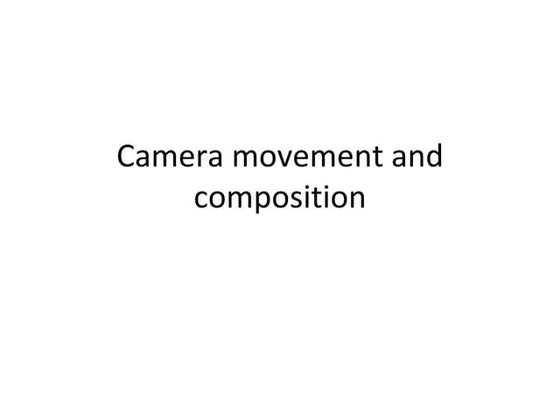Framing movement | PPT