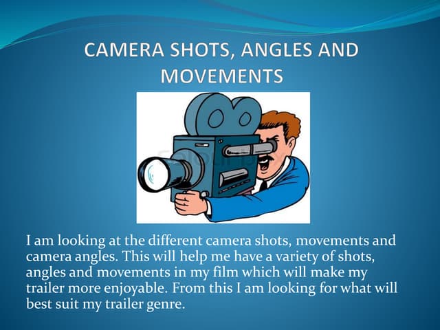 Camera Angles - GCSE Media Presentation | PPTX