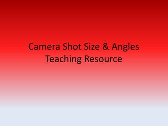 Camera angles powerpoint for slideshare | PPT