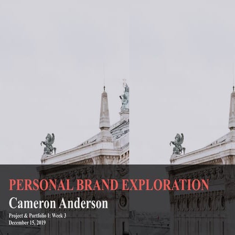 Amandis Starr Louise Hnarakis | Personal Brand Exploration | PDF