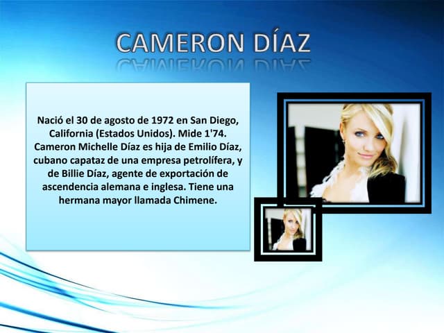 Cameron diaz | PPTX
