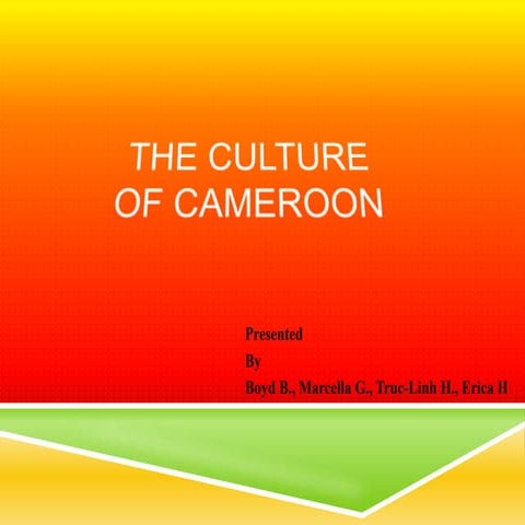 Cameroon powerpoint updated | PPTX