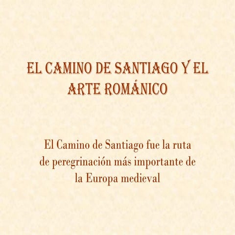Camino de Santiago | PPT