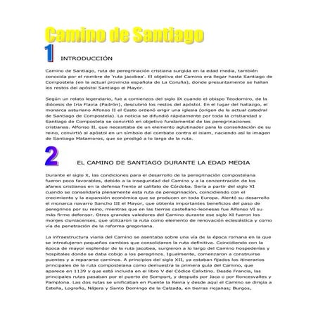 El camino de santiago | PDF