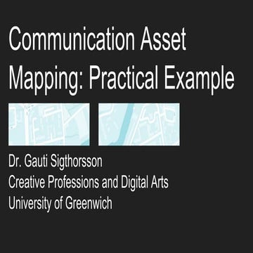 Communication Asset Mapping in Practice | PDF | Computing | Technology ...