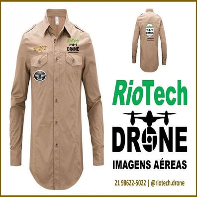 Camisa RioTech Drone Filmagens Aéreas Rio de Janeiro | PDF