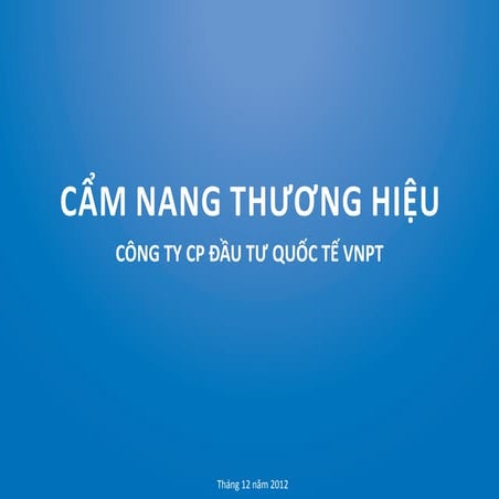 Cam nang vnpt | PDF