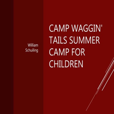 Camp Waggin' Tails Summer Camp for Children | PPTX