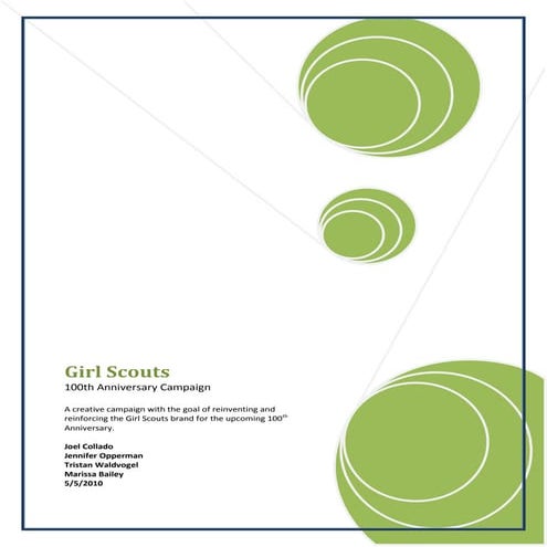 History of girl scout | PPTX