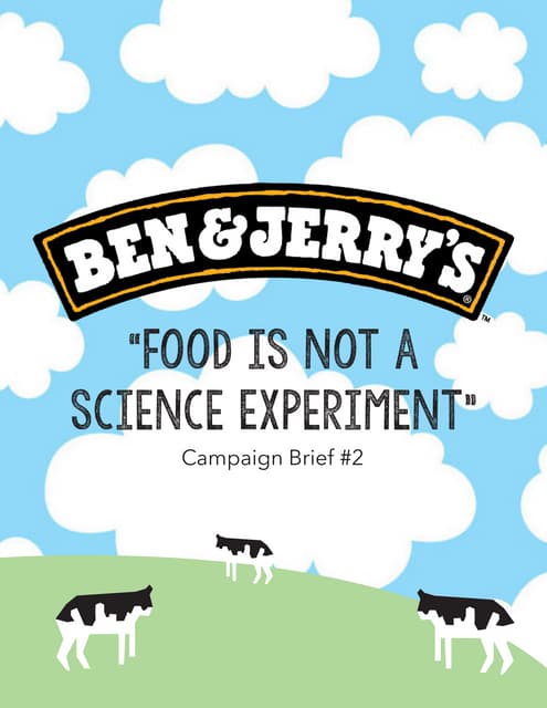 Ben and jerry's ice cream - Save Our Swirled Campaign | PPTX