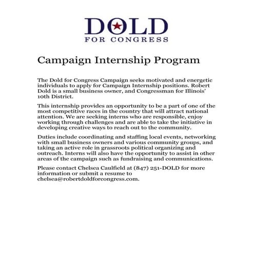 Campaign Internship Program | PDF