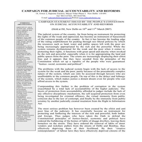 Campaignstatement | PDF