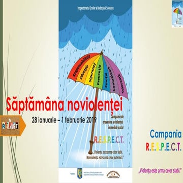 Campanie respect isjsv_19 | PDF