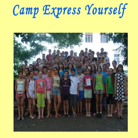 Camp express yourself | PPT