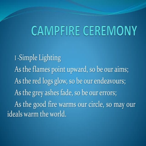 power point presentation on CAMPFIRE-CEREMONY.pptx