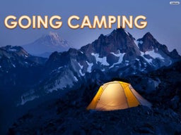 Planning A Camping Experience | PPT