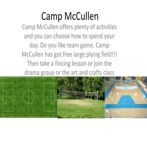Camp mc cullen denis | PPTX