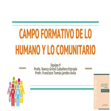 CAMPO FORMATIVO DE LO HUMANO Y LO COMUNITARIO .pptx