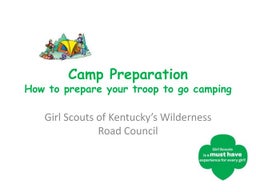 Planning A Camping Experience | PPT
