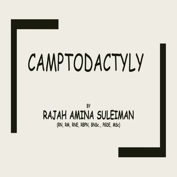 CAMPTODACTYLY.ppt
