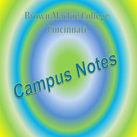 Campus notes02032015 | PPT