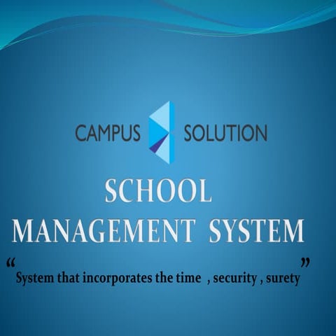 Campus solution (1) | PPT