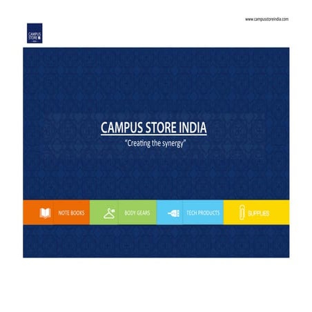 Campus Store India | PPT