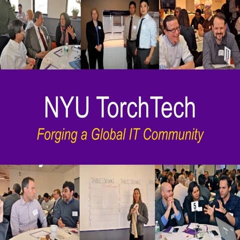 Building a Global IT Community at NYU | PPTX